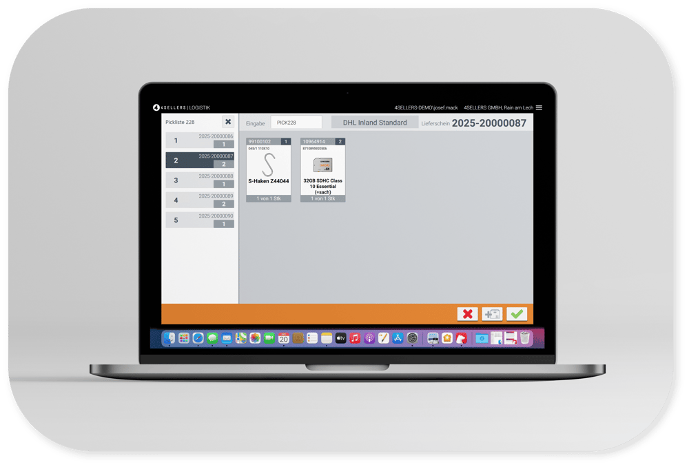 Versandhandel Software & ERP | Prozesse automatisieren mit 4SELLERS